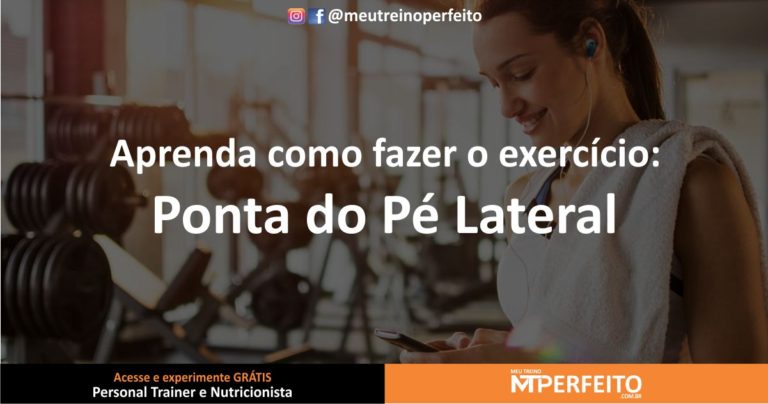 Ponta do Pé Lateral - Meu Treino Perfeito