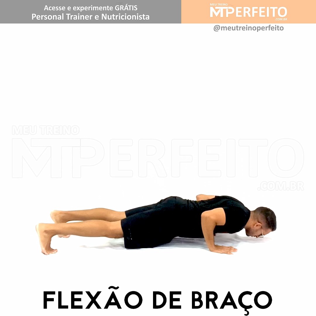 Flexão de Braço - Músculos trabalhados, execução correta e variações ...